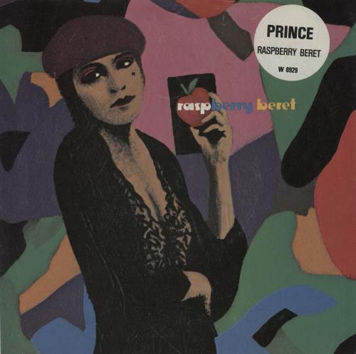 Prince Raspberry Beret - Stickered Sleeve UK 7" vinyl single (7 inch ...