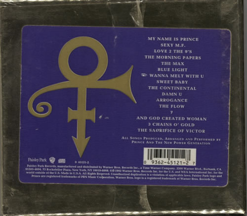 Prince Symbol - Sealed UK CD album (CDLP) (605553)