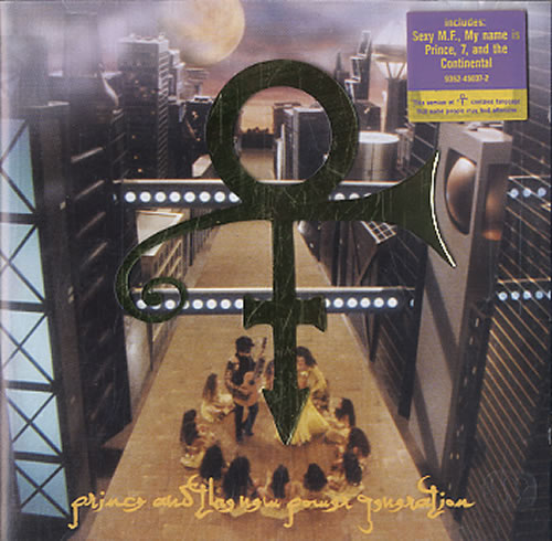 Prince Symbol - Uncensored - Stickered Case UK CD album (CDLP) (26790)