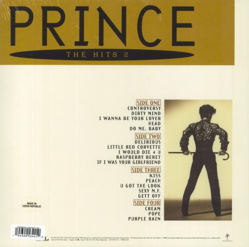 Prince The Hits 2 - Creamy White - Sealed US 2-LP vinyl record set ...