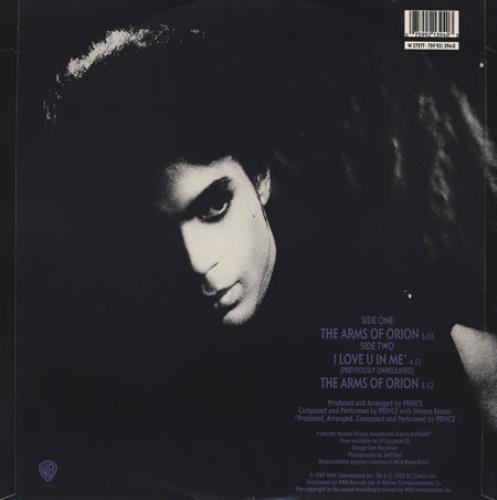 Prince The Arms Of Orion UK 12" vinyl single (12 inch record / Maxi ...