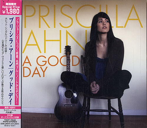 Priscilla Ahn A Good Day Japanese Promo CD album (CDLP) (482578)