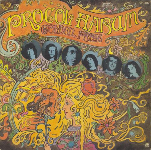 Procol Harum Golden Prize Japanese vinyl LP album (LP record) (813178)