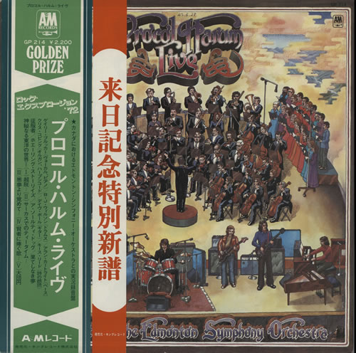 Procol Harum Procol Harum Live With The Edmonton Symphony Orchestra ...