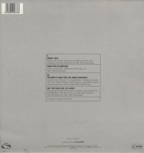 Propellerheads Extended Pal E.P. UK 12" vinyl single (12 inch record ...