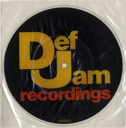 Public Enemy Rebel Without A Pause UK 7" vinyl picture disc (7 inch ...