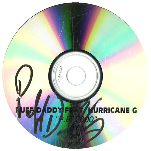 Puff Daddy / Puff Diddy / P. Diddy P.E. 2000 - Autographed UK Promo CD ...
