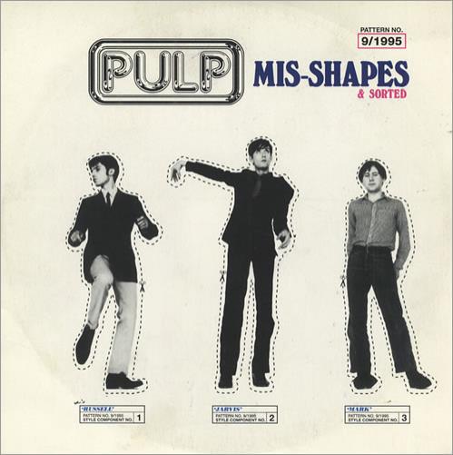 Pulp Mis-shapes UK Promo CD single (CD5 / 5") (54785)