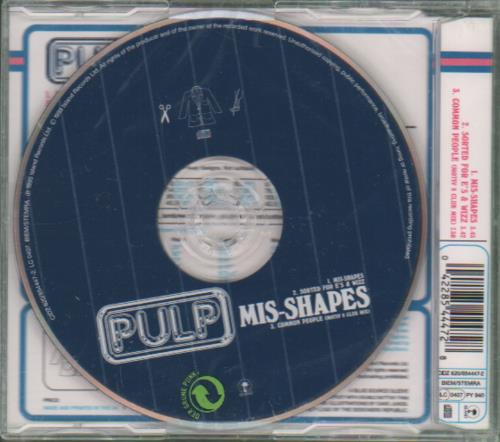 Pulp Misshapes - sealed German CD single (CD5 / 5") (53854)