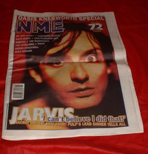 Pulp NME UK magazine (302375) 17/08/96