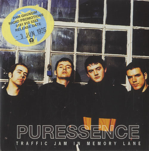 Puressence Traffic Jam In Memory Lane UK Promo CD single (CD5 / 5") (75937)