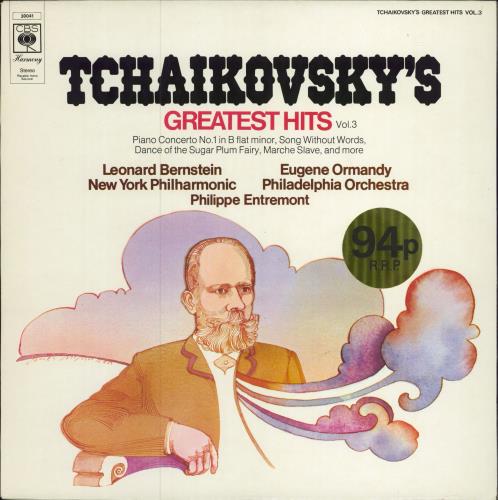 Pyotr Ilyich Tchaikovsky Greatest Hits UK vinyl LP album (LP record ...