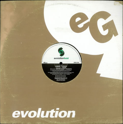 Q-Bass Uproar UK 12" vinyl single (12 inch record / Maxi-single) (507308)