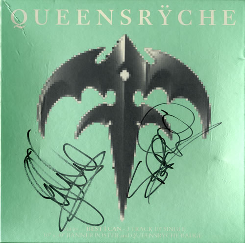 Queensryche Best I Can - Autographed US box set (554790)