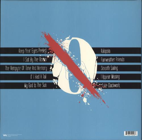 Queens Of The Stone Age ...Like Clockwork - Blue album artwork US 2-LP ...