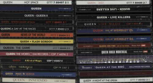Queen 1973-2014 Studio & Live Albums UK CD album (CDLP) (673623)