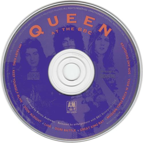 Queen At The BBC Canadian CD album (CDLP) (325969)