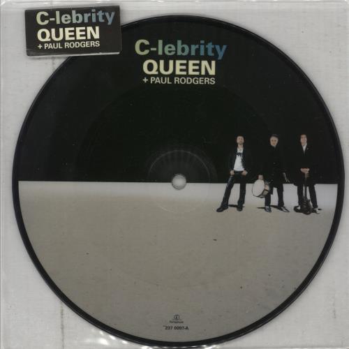 Queen C-lebrity UK 7" vinyl picture disc (7 inch picture disc single ...