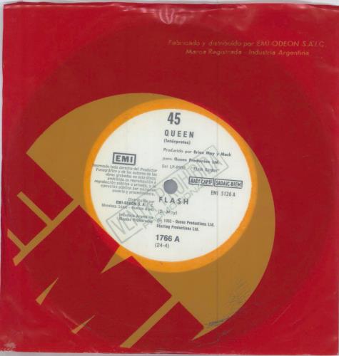 Queen Flash Argentinean Promo 7" vinyl single (7 inch record / 45) (784109)