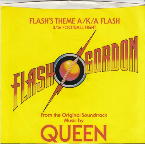 Queen Flash's Theme Aka Flash - p/s US 7" vinyl single (7 inch record ...