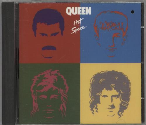 Queen Hot Space US CD album (CDLP) (225188)
