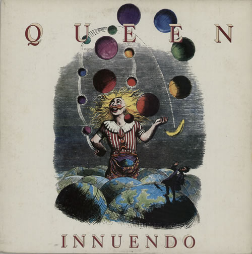 Queen Innuendo Brazilian vinyl LP album (LP record) (576196)