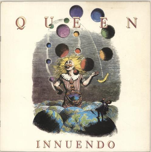 Queen Innuendo South African vinyl LP album (LP record) (695650)