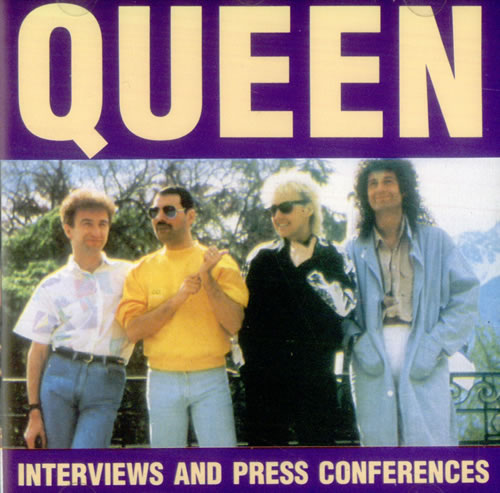 Queen Interviews & Press Conferences UK CD album (CDLP) (532633)