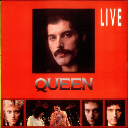 Queen Live Korean vinyl LP album (LP record) (539053)