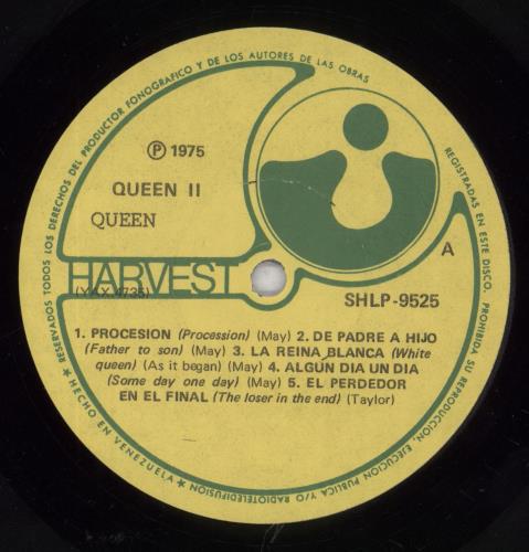 Queen Queen II - EX Venezuelan vinyl LP album (LP record) (180783)