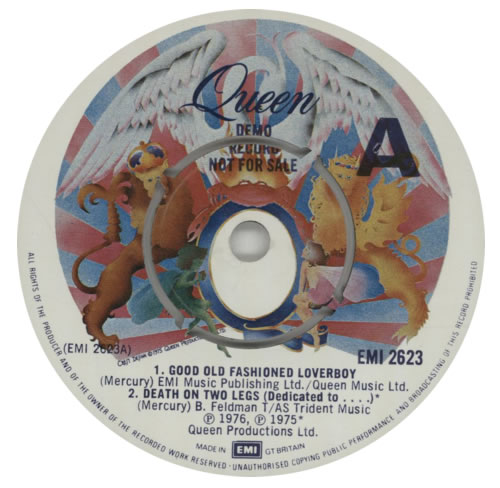 Queen Queen's First EP - A Label UK Promo 7" vinyl single (7 inch ...