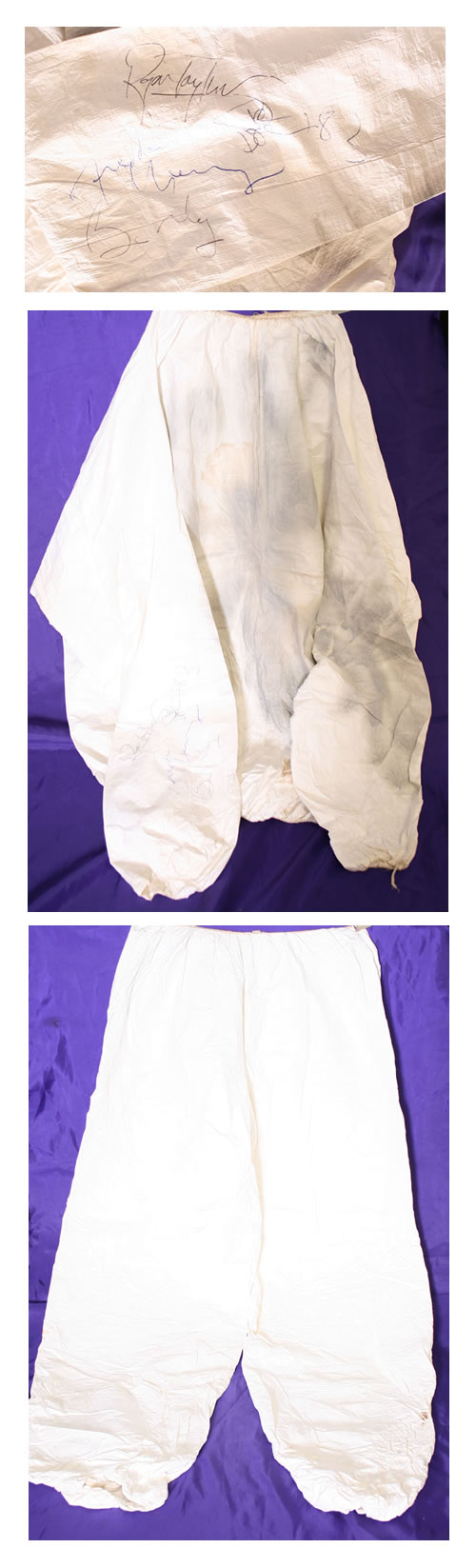 Queen Radio Ga Ga Radiation Suit - AUTOGRAPHED UK memorabilia (328886)