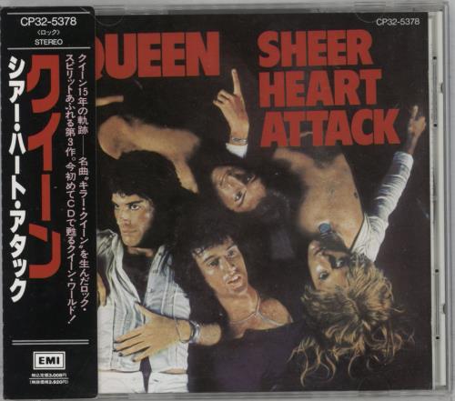 Queen Sheer Heart Attack Japanese Promo CD album (CDLP) (424203)