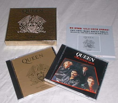 Queen Special Edition Gold Korean box set (219711)