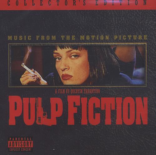 Quentin Tarantino Pulp Fiction European CD album (CDLP) (392914)