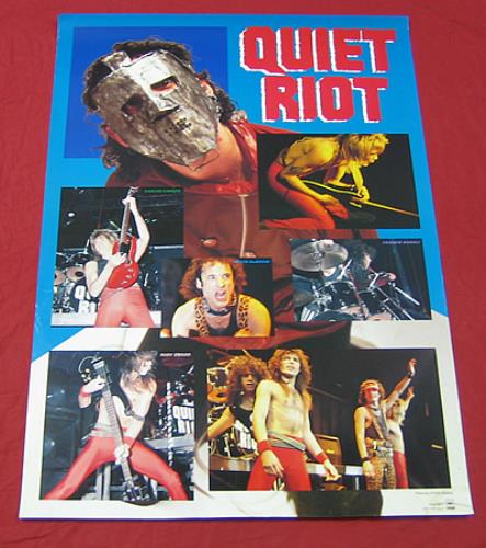 Quiet Riot Condition Critical Japanese Promo poster (359523)