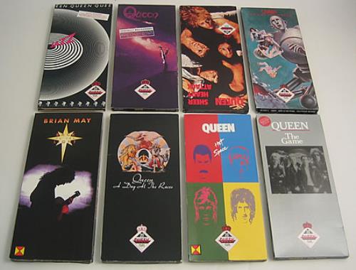 Queen A Collection Of Empty US Longbox Picture Boxes US memorabilia ...