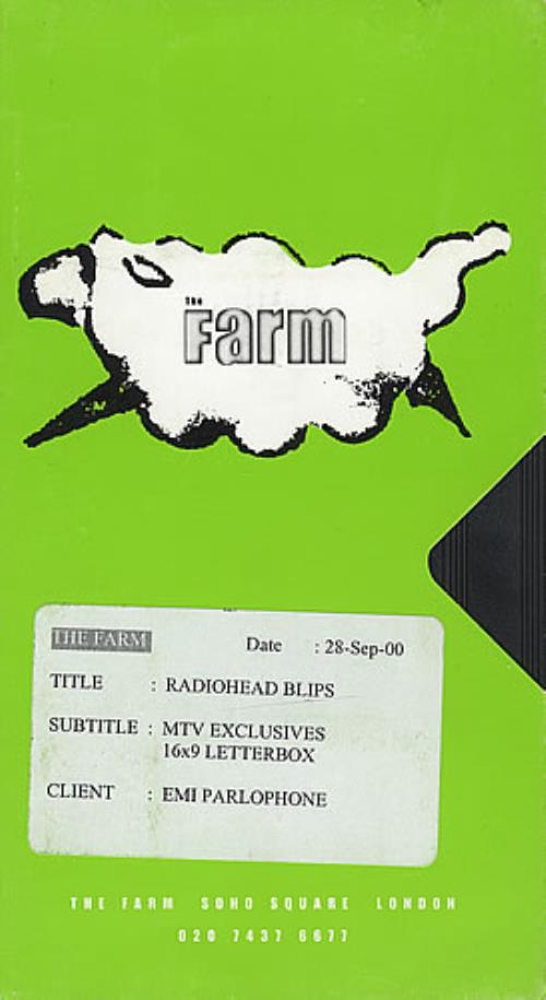 Radiohead Blips - MTV Exclusives UK Promo video (VHS or PAL or NTSC ...