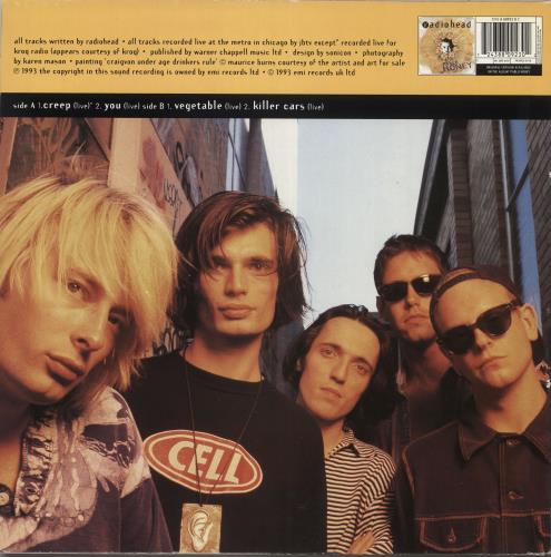 Radiohead Creep - Gatefold sleeve - EX UK 12" vinyl single (12 inch ...