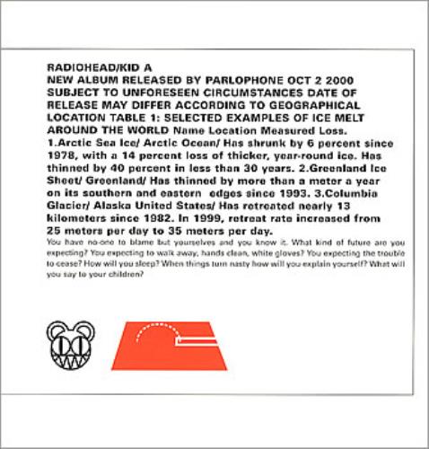 Radiohead Idioteque - Unstamped Sleeve UK Promo 12" vinyl single (12 ...