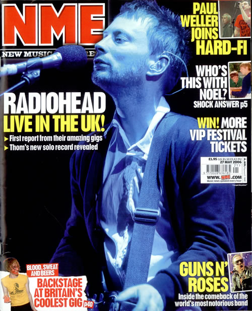 Radiohead NME - 27th May UK magazine (505587) MAGAZINE
