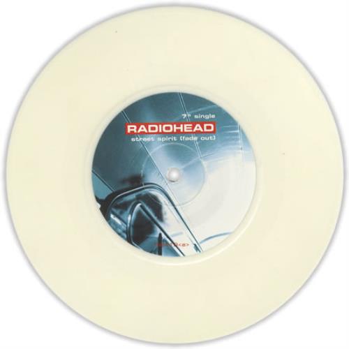 Radiohead Street Spirit - White Vinyl UK 7" vinyl single (7 inch record ...