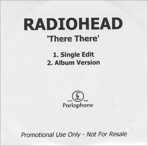 Radiohead There There UK CD-R acetate (369296)