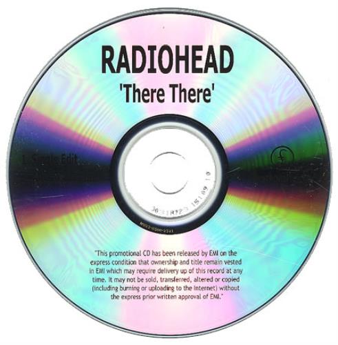 Radiohead There There UK CD-R acetate (369296)