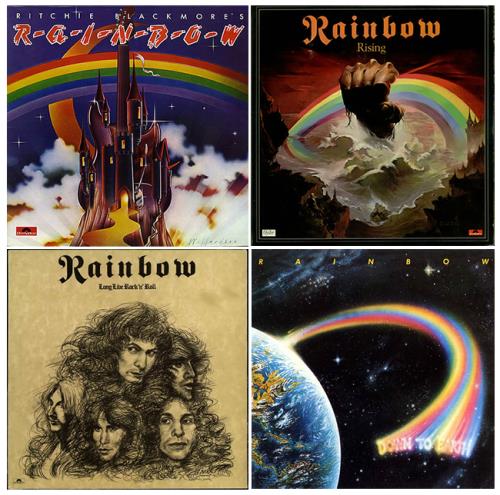 Rainbow 1975-1983 Studio Albums UK vinyl LP album (LP record) (602238)