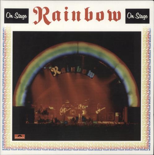 Rainbow On Stage - 180gm UK 2-LP vinyl record set (Double LP Album ...