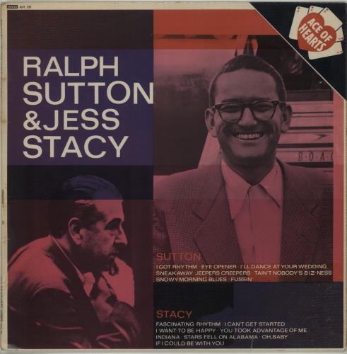 Ralph Sutton Piano Solos With Autographed Publicity Photograph UK vinyl ...