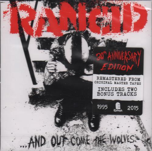 Rancid ...And Out Come The Wolves - 2015 Edition - Sealed UK CD album ...