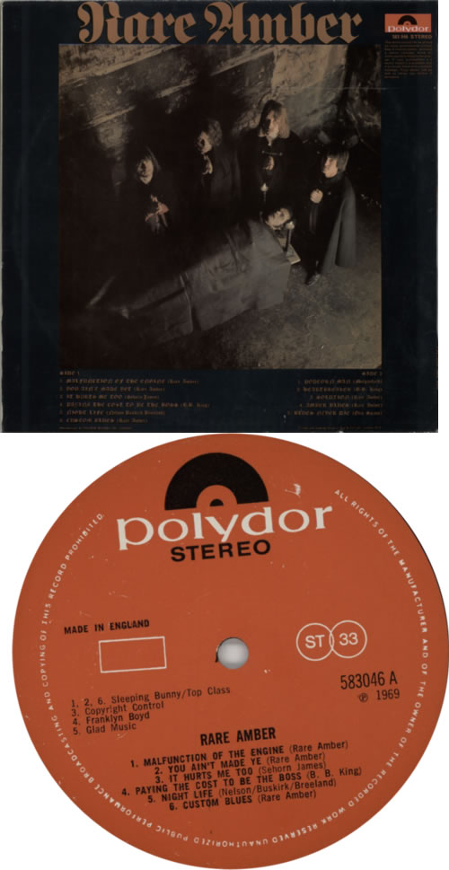 Rare Amber Rare Amber - 1st UK vinyl LP album (LP record) (81211)