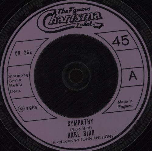 Rare Bird Sympathy UK 7" vinyl single (7 inch record / 45) (680153)